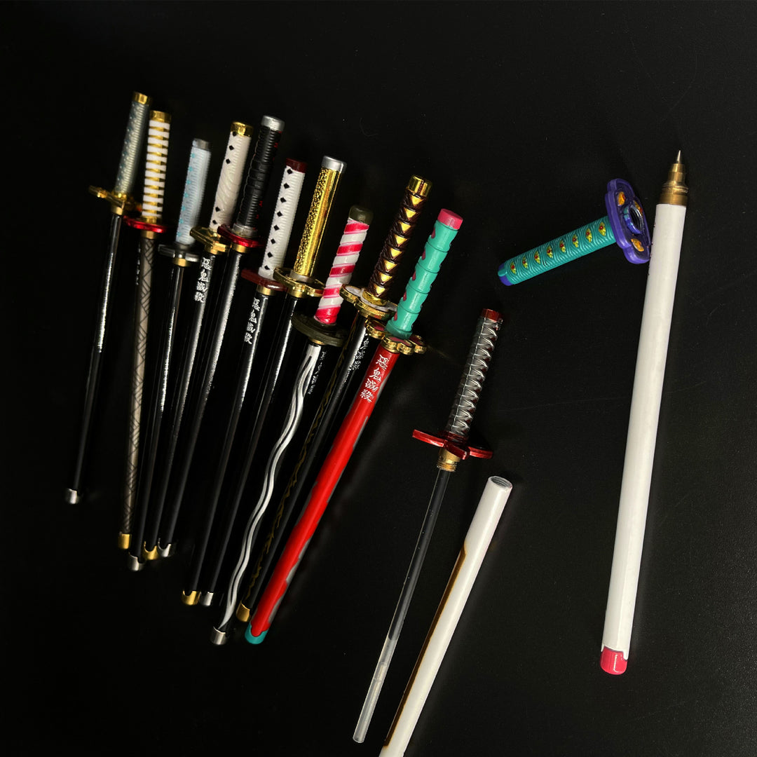 Chokutō Sword Refillable Gel Pens – Wyvern's Hoard