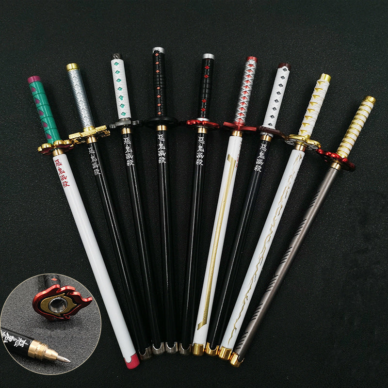 Chokutō Sword Refillable Gel Pens – Wyvern's Hoard